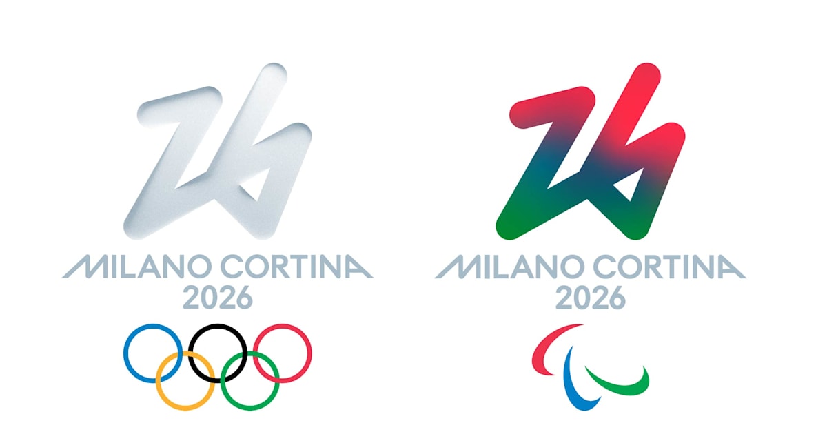 Olympic and Paralympic Winter Games Milano Cortina 2026 winning emblem ...
