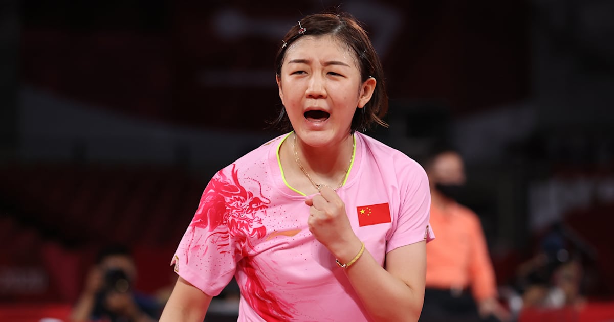 CHEN Meng wins all-China final in women’s singles table tennis at Tokyo ...