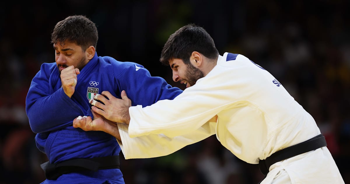 Mat 1: Men's -100kg Elimination/Quarter-Finals | Judo | Olympic Games Paris 2024