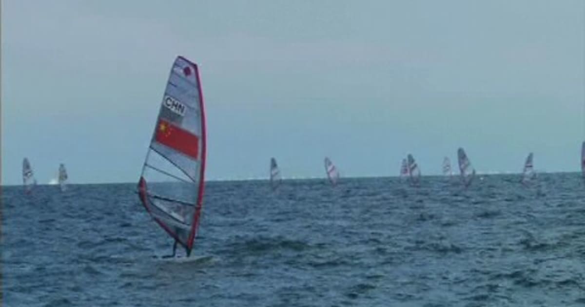 Women's RS:X Windsurf Race 1 - Sailing | Beijing 2008 Highlights