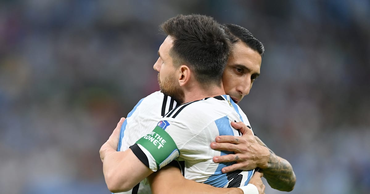 Leo Messi y Ángel Di María en los Juegos Olímpicos de París 2024 con Argentina: Javier ...