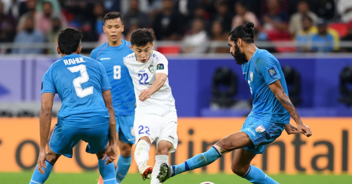 India vs Uzbekistan football, AFC Asian Cup 2023 scores and result