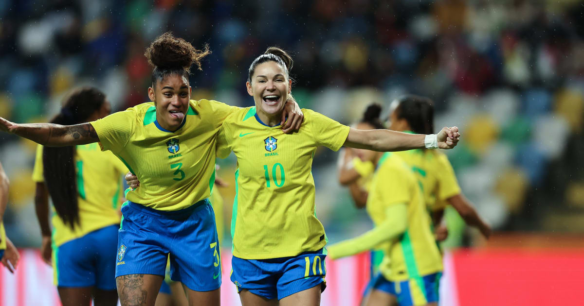 Brasil termina temporada 2025 com goleada sobre Portugal em amistoso no ...