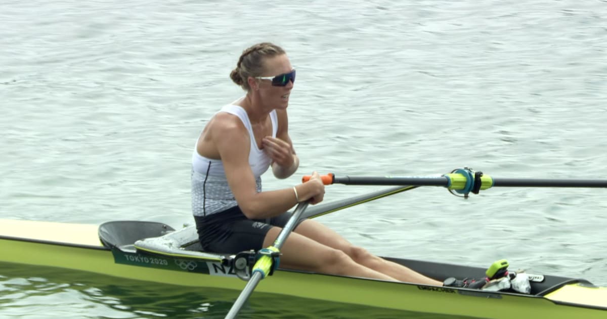 Medal Moment | Tokyo 2020: Rowing Women's Single Sculls E Twigg (NZL)