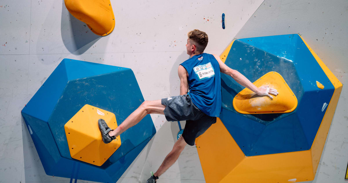 Sport Climbing | Men's Boulder Finals | World Cup Boulder & Lead ...