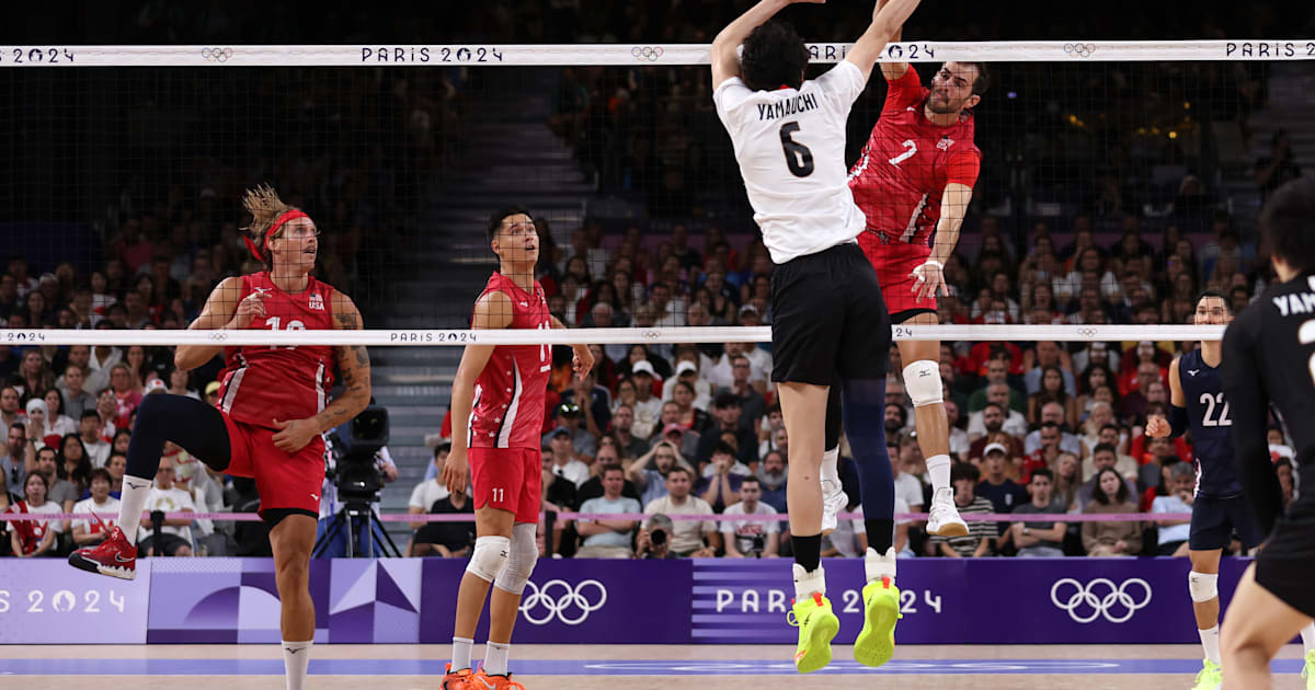 Men's Preliminary Round JPN-USA | Volleyball | Olympic Games Paris 2024