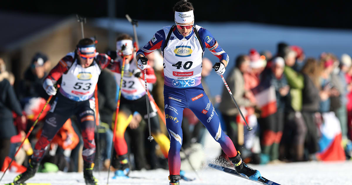 2025 Biathlon World Championships: Eric Perrot storms to men's 20km ...