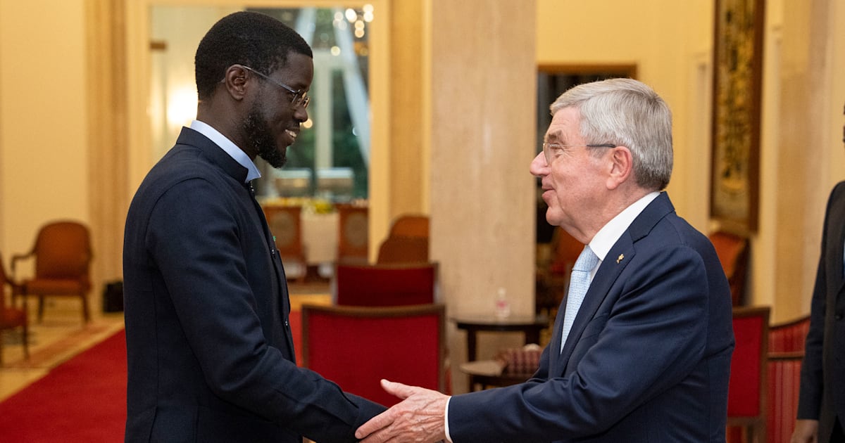 IOC President starts Africa visit in Dakar, Senegal, host of the Youth ...