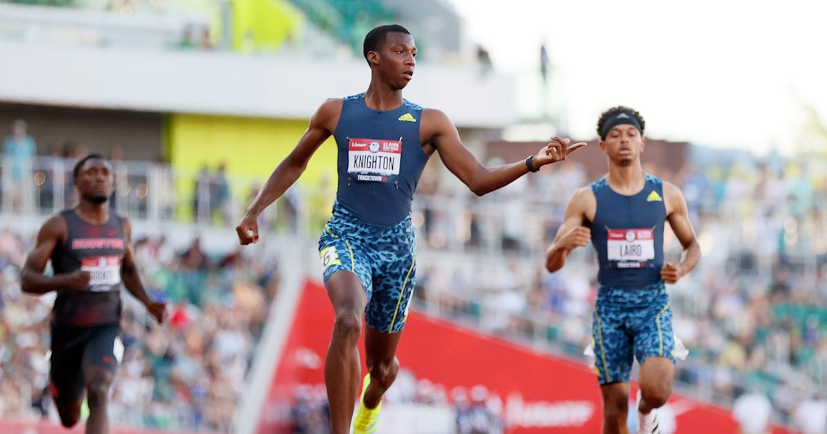 Erriyon Knighton hype, Noah Lyles’ redemption time: 2022 Track and Field world championships men ...