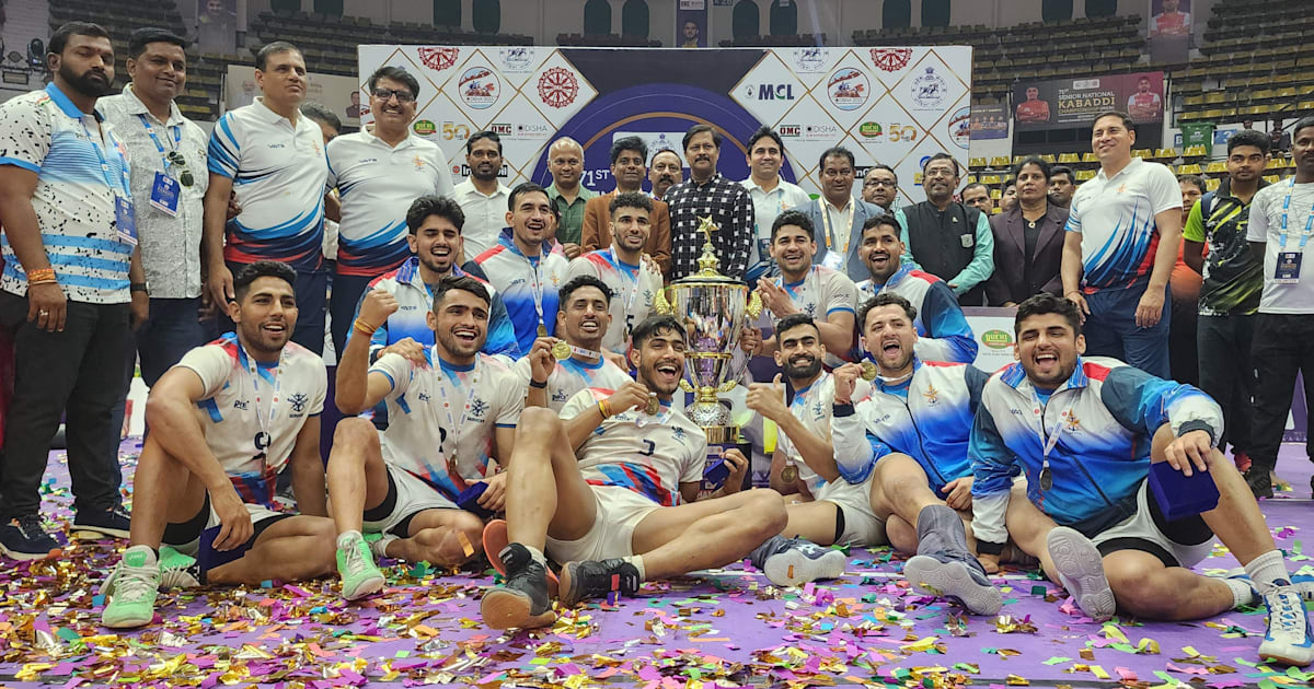 Senior National Men's Kabaddi Championship 2025: Services win title after tie-breaker in final