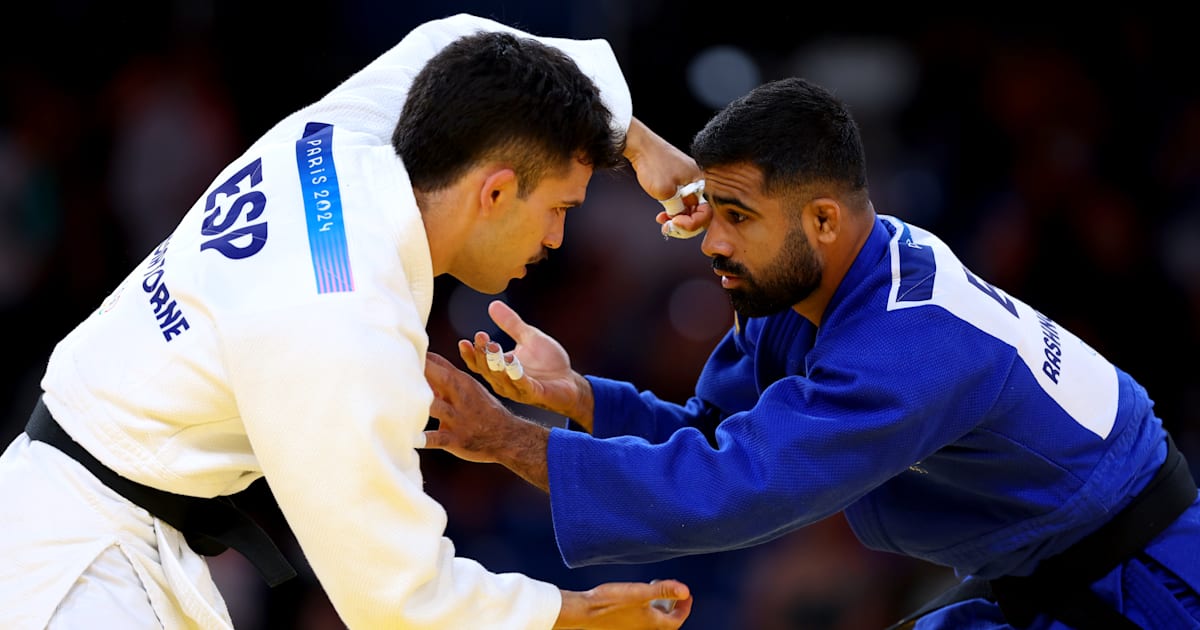 Inspirational refugee judokas bow out of Paris 2024 Olympics in mixed ...