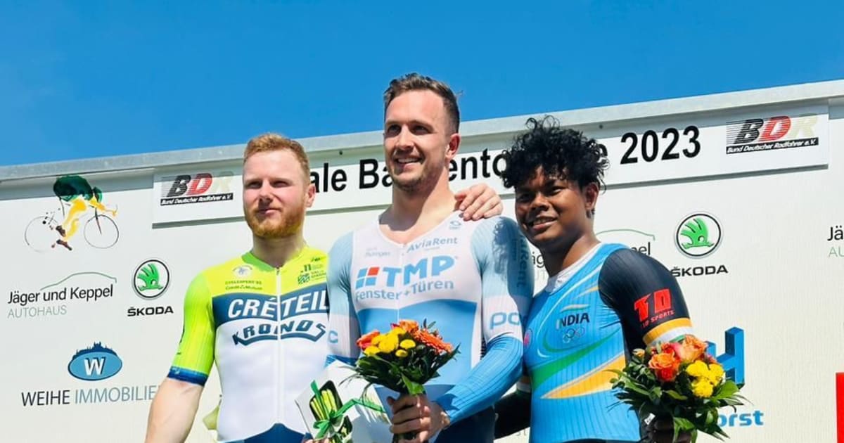 Finale Bahnen-Tournee 2023 cycling: India’s Esow Alben wins bronze ...
