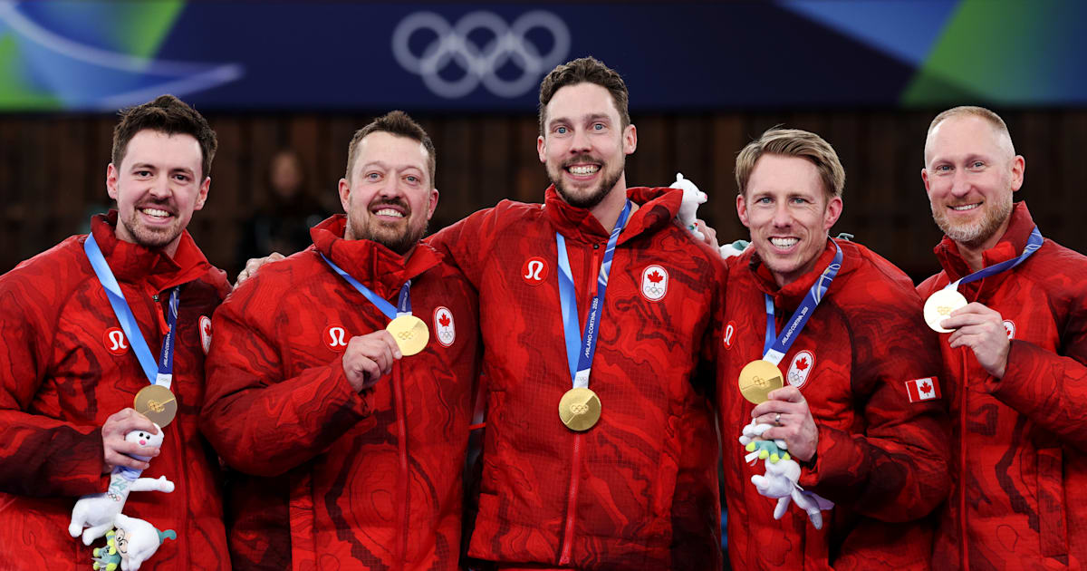 Winter Olympics 2026: Canada win men’s curling gold with 9-6 victory ...