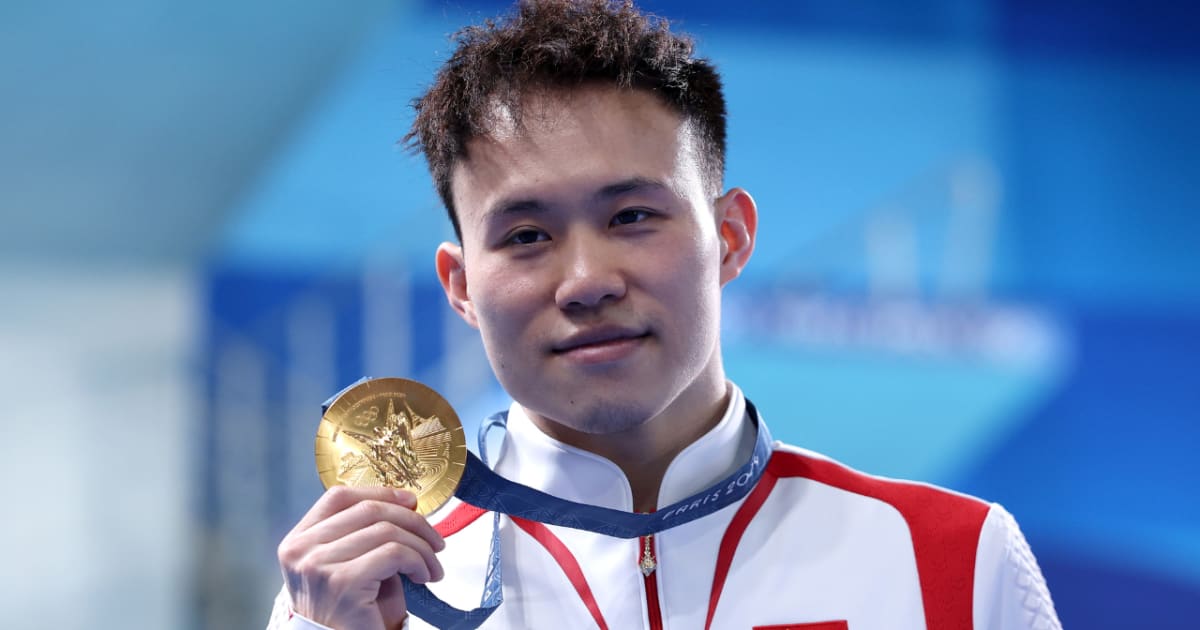 Xie Siyi wins Paris 2024 Olympics gold medal in men’s diving 3m ...