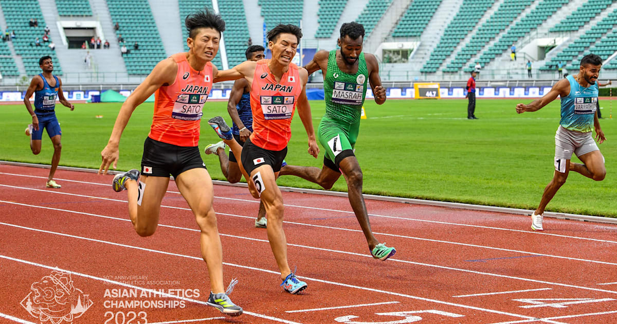 佐藤拳太郎が男子400m、小海遥が女子10000m制覇...日本勢は連日のメダルラッシュ｜アジア陸上競技選手権大会2023第2日
