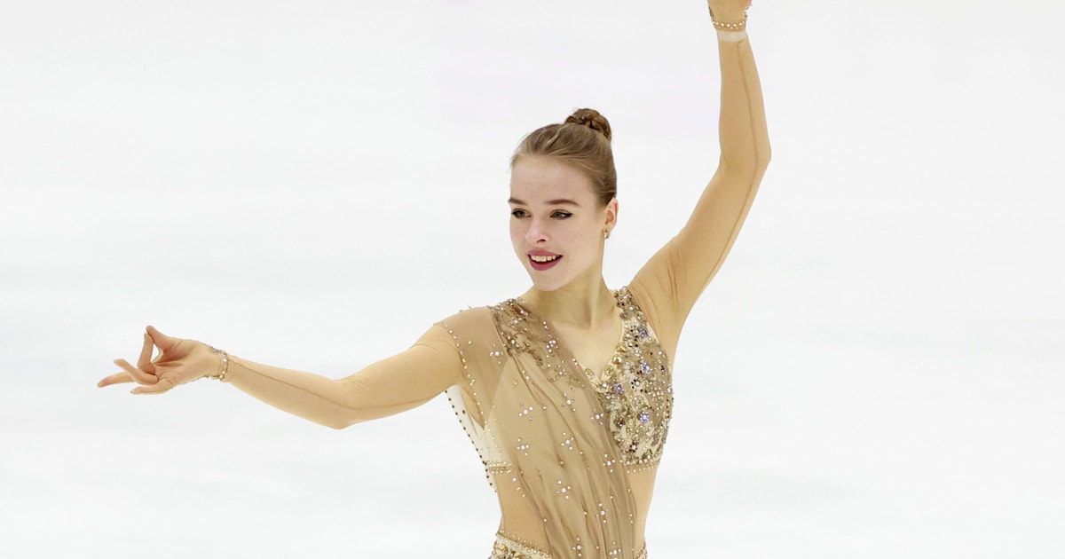 Anastasiia Gubanova takes European figure skating title ahead of Loena ...