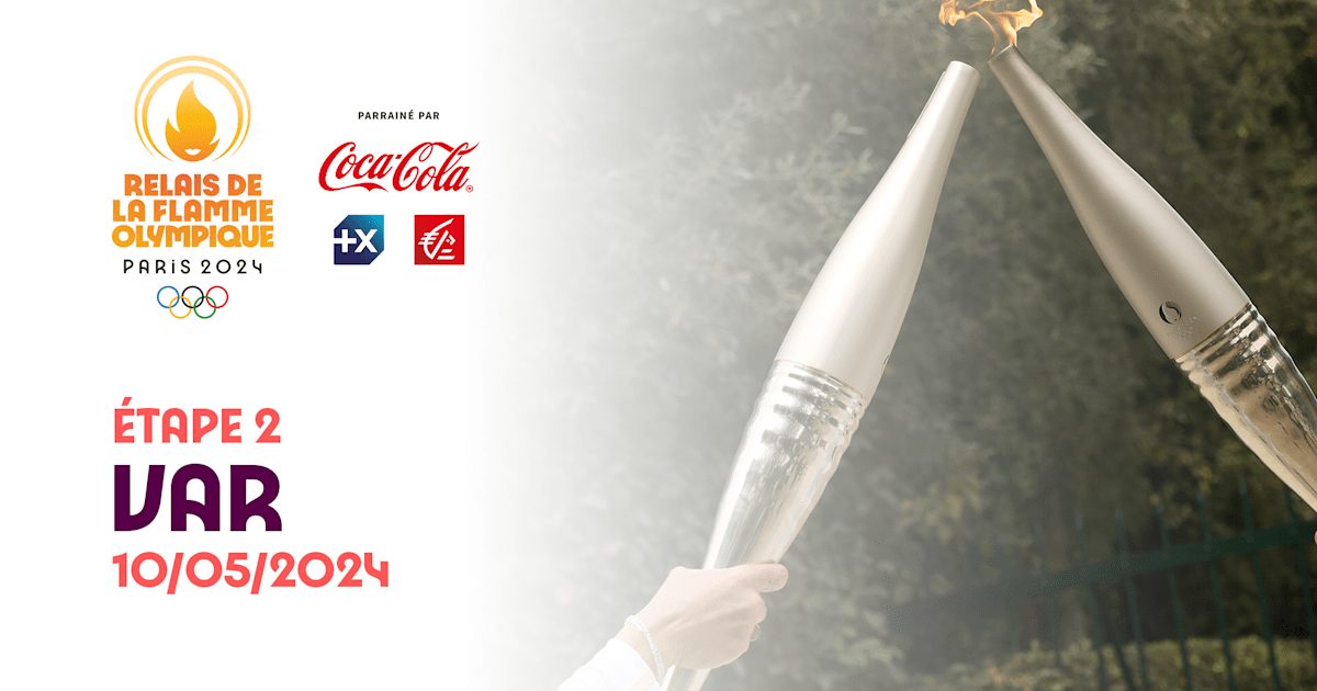 Olympic Torch Relay | Stage 02 - Var | Olympic Games Paris 2024