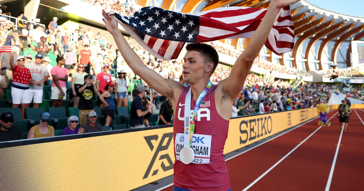 Athletics: Trey Cunningham’s fight to stay in the hurdles race