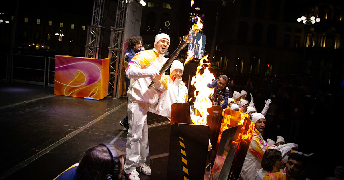 The Paralympic Flame has arrived in Milano: an exciting ceremony in ...