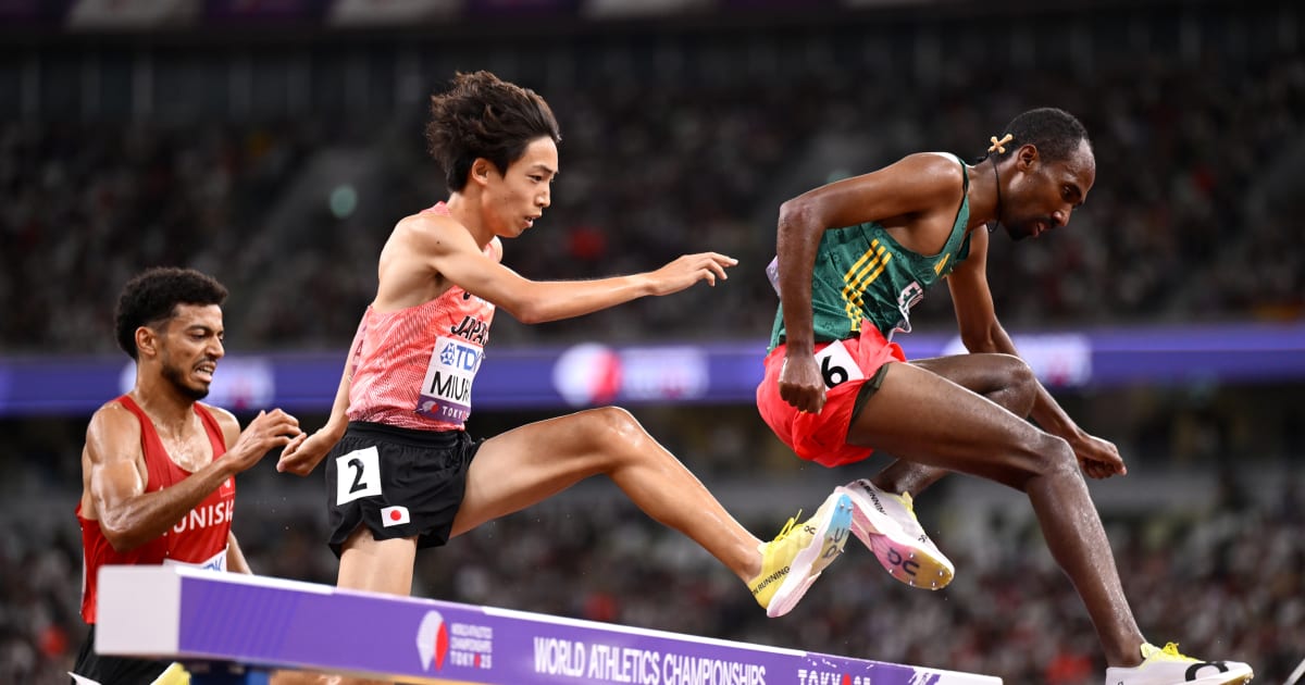 【東京2025世界陸上】三浦龍司「予想以上、自分の遥か上をいく熱気」予選1組3着で決勝進出！男子3000m障害予選結果