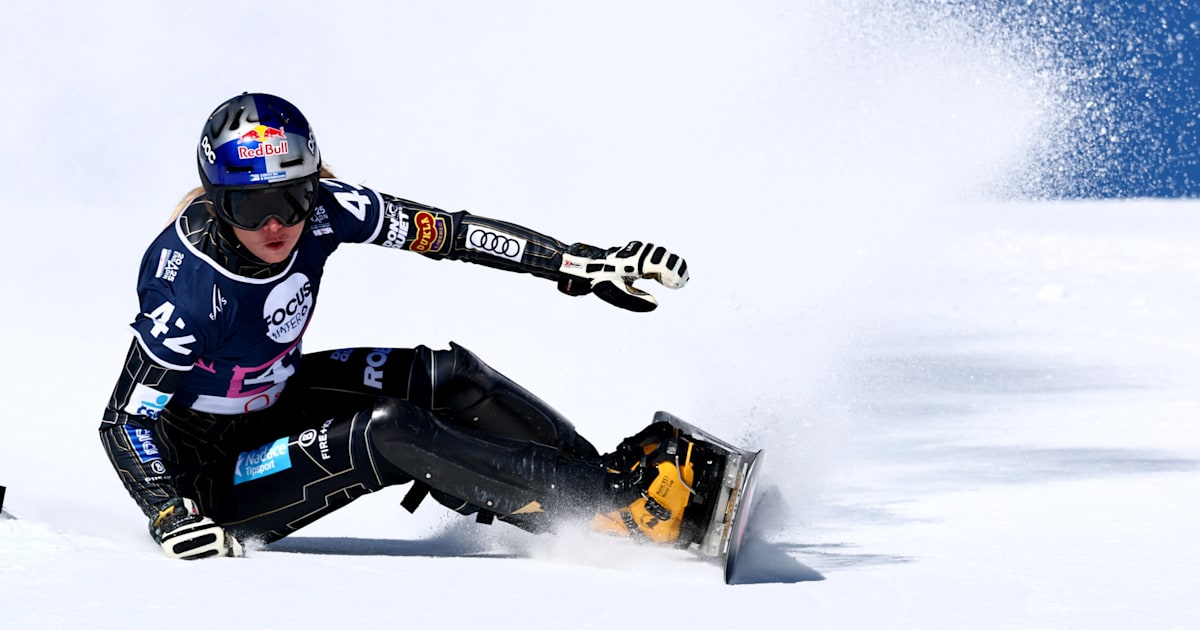 Olympic champion Ester Ledecka seizes first snowboard world title since ...