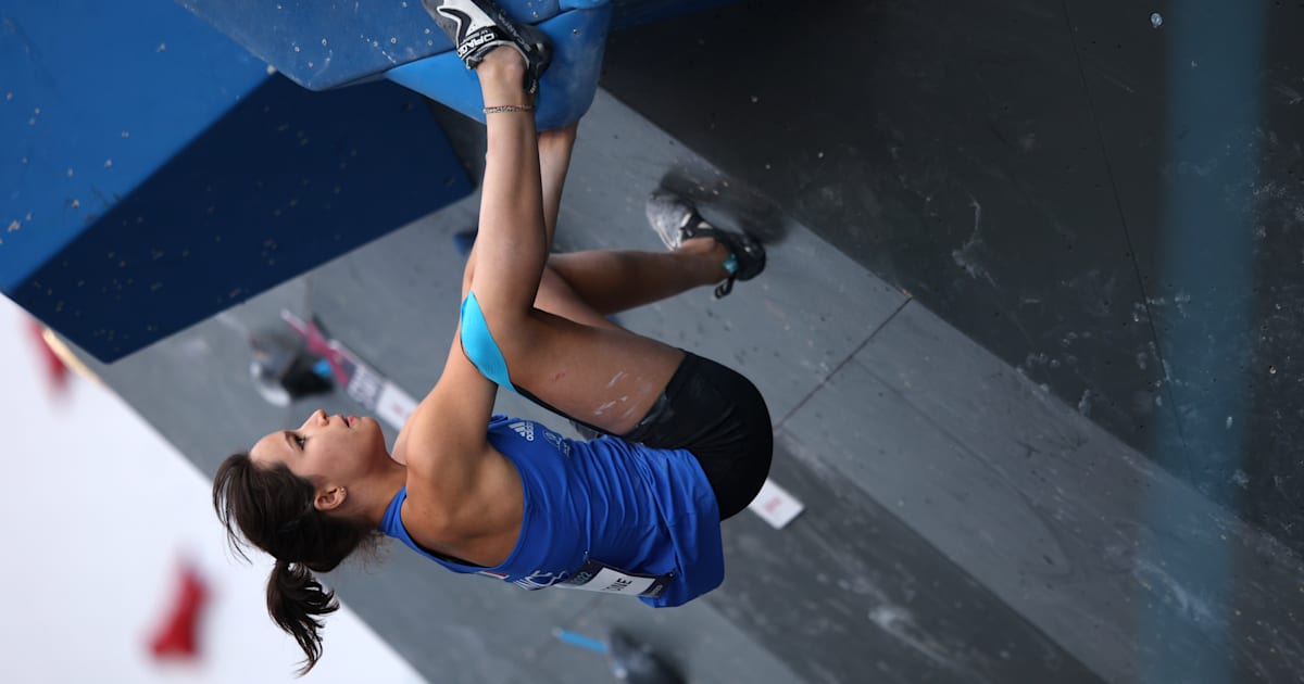 Meet French sport climber Oriane Bertone, who grew up on a remote ...