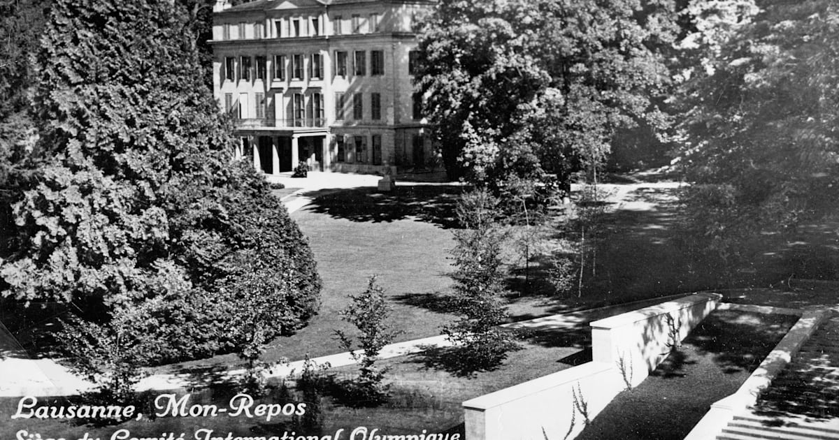 1922: The IOC establishes its offices in Mon-Repos