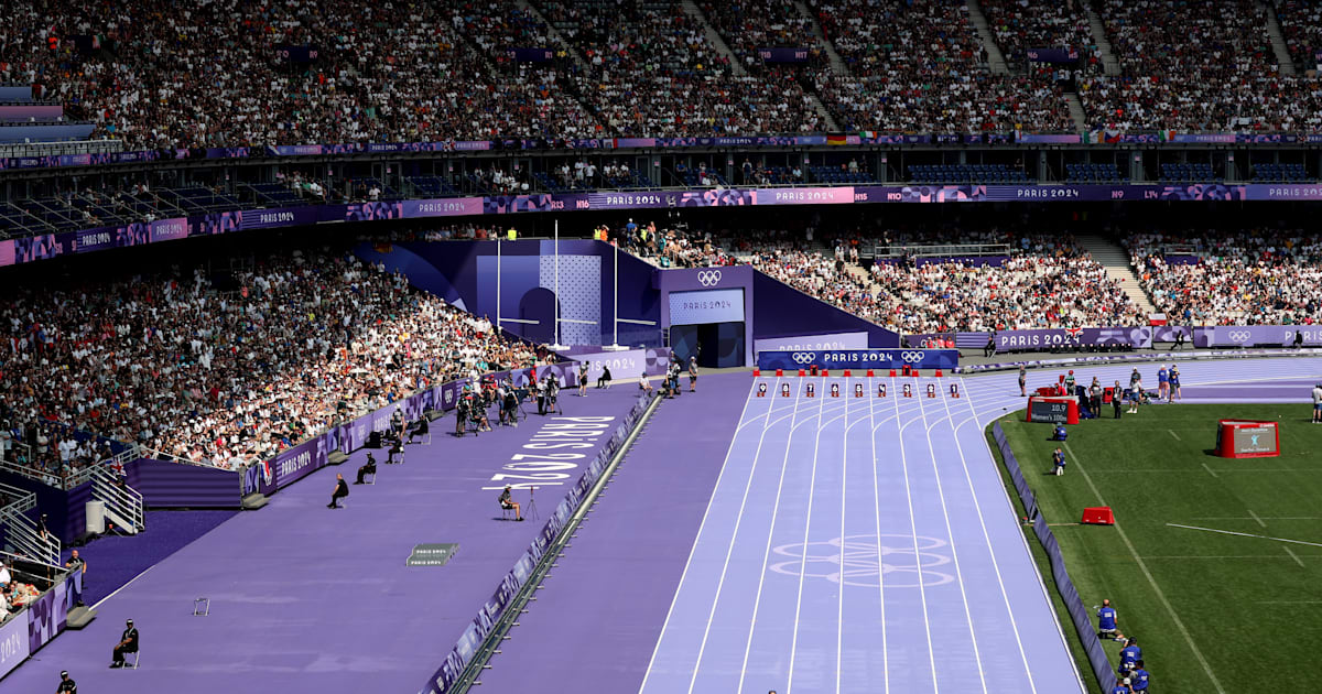 Paris 2024 Olympic and Paralympic Games: why is the athletics track at ...