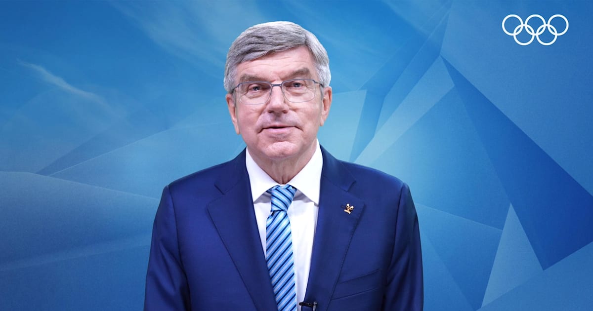 IOC President: Sport can contribute to rebuild a more human-centred and ...