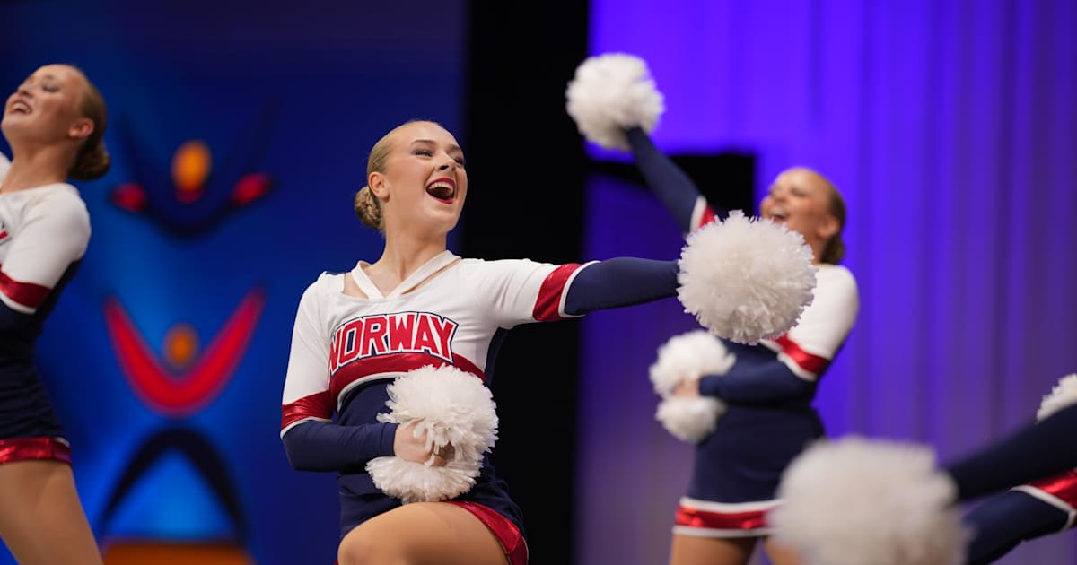 Cheerleading | Day 2 at Athletic Center | Junior World & World ...