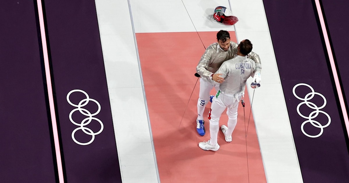 Red Piste: Women's Epee Individual & Men's Sabre Individual | Fencing ...