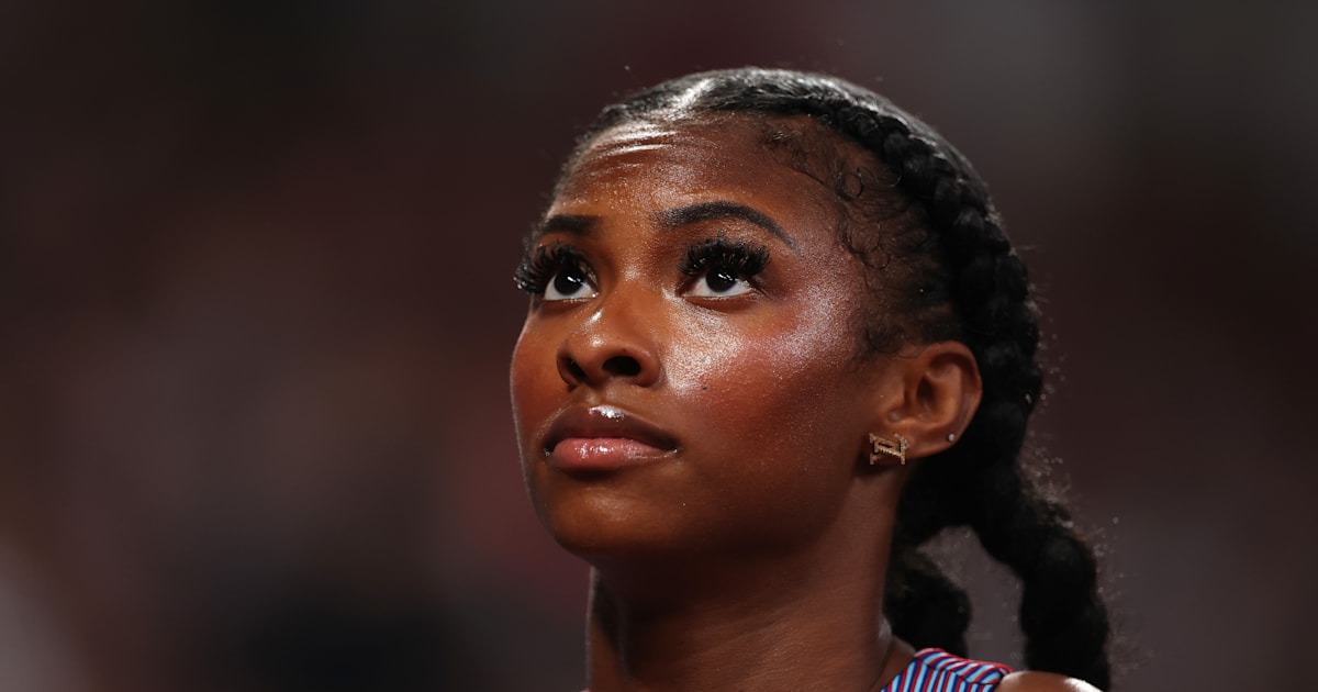 Shanghai Diamond League 2026: Olympic champion Masai Russell runs world ...