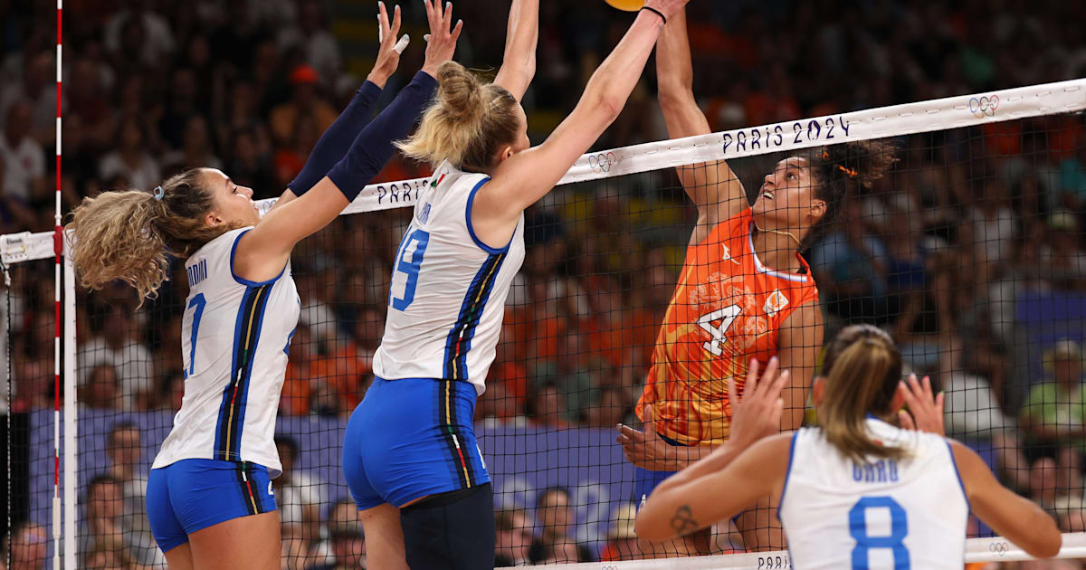 Women's Preliminary Round ITA-NED | Volleyball | Olympic Games Paris 2024