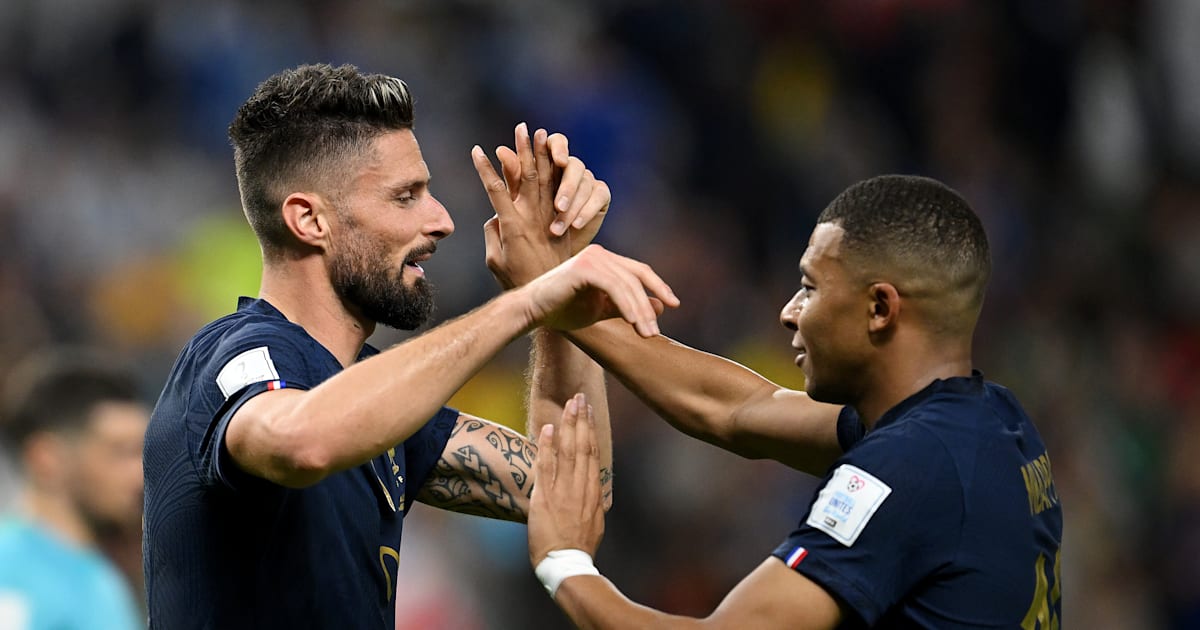 Classement des meilleurs buteurs de l'équipe de France de football avec Kylian Mbappé, Olivier ...