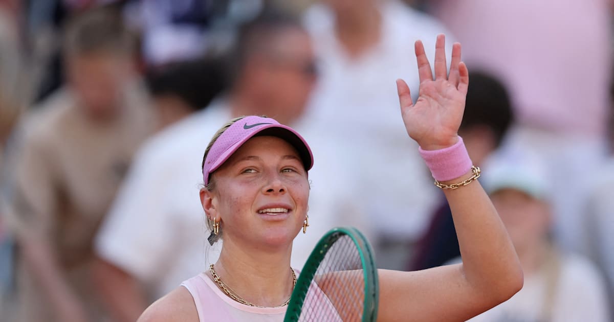 Amanda Anisimova grateful to stage post-injury comeback on Roland ...