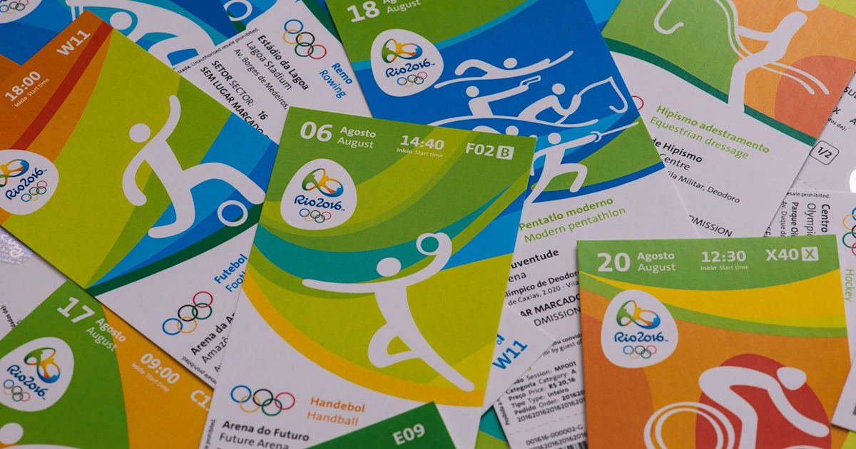 Rio 2016 unveils ticket design - Olympic News