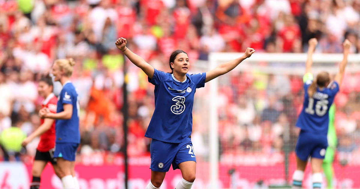 2023 Women's FA Cup Final: Sam Kerr stars as Chelsea clinch third ...