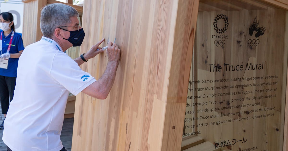 Athletes invited to show commitment to building a peaceful world ...