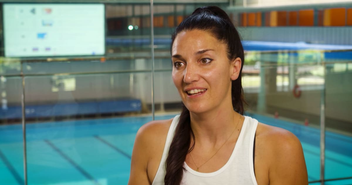 Andrea Fuentes on redefining artistic swimming: 'You have to be brave'