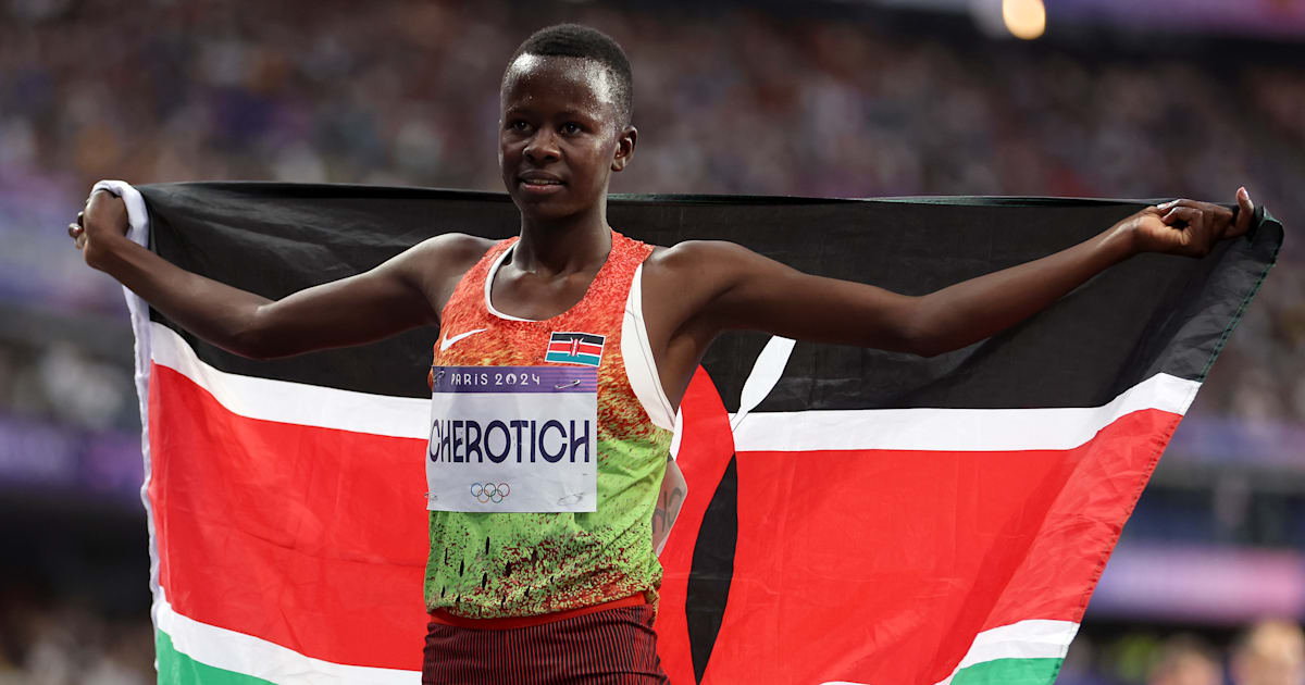 Who is Faith Cherotich: Kenya's rising steeplechase star hoping to deliver the country's first ...