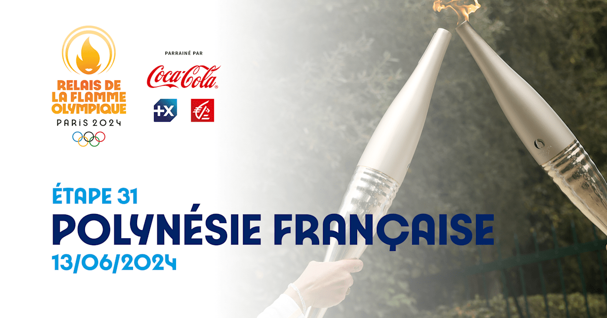 Olympic Torch Relay | Stage 31 – French Polynesia | Olympic Games Paris ...