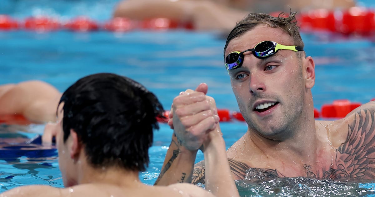 Pan sets world record as Kyle Chalmers wins silver in 100m freestyle ...