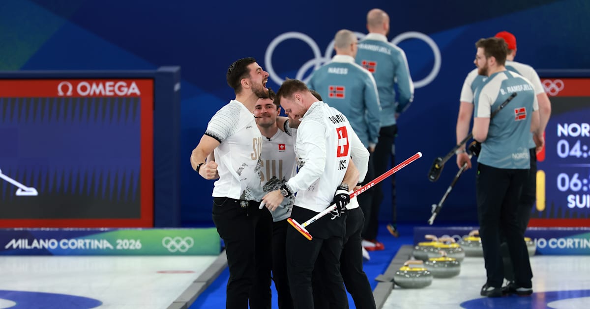 Winter Olympics 2026: Switzerland win men's curling bronze over Norway