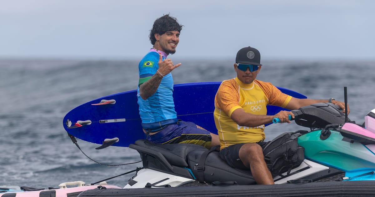 Gabriel Medina se recupera de frustração na semifinal e leva o bronze ...