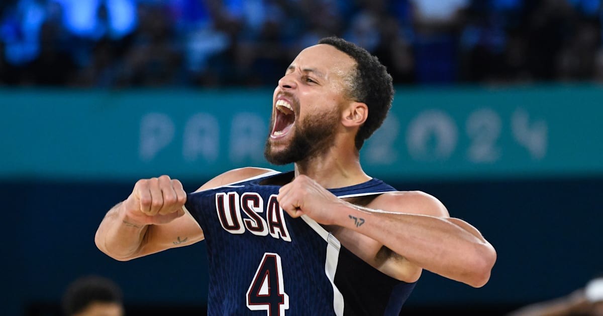 Stephen Curry calls Paris 2024 "Golden Dagger" the best 3-pointer in ...