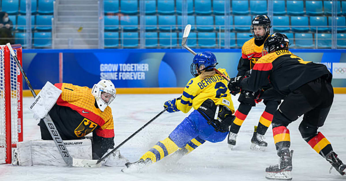 Women's 6-a-team Semifinal SWE - GER | Ice Hockey | Highlights | Winter ...