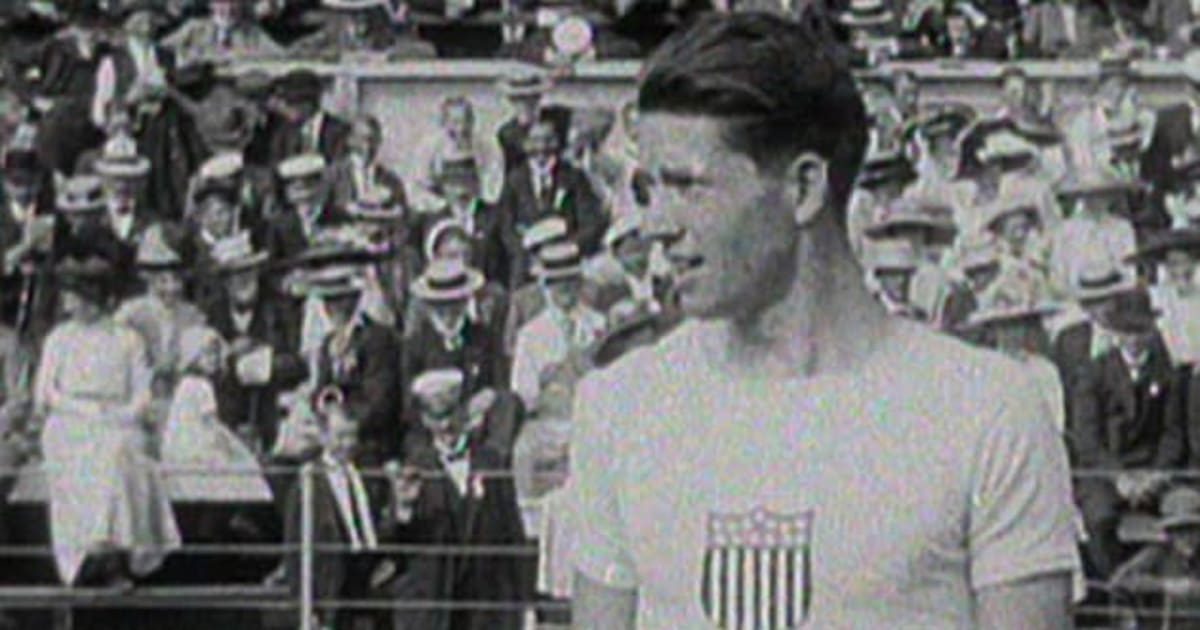 Fred Kelly Wins Gold in 110m Hurdles - Athletics | Stockholm 1912 ...