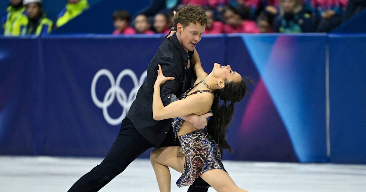 Chock and Bates show dominance in team event rhythm dance