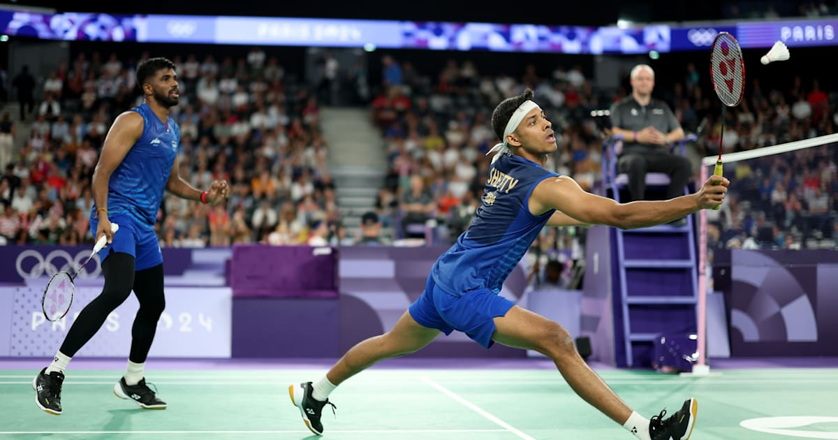 Badminton men's doubles at Paris 2024 Olympics | Watch video highlights