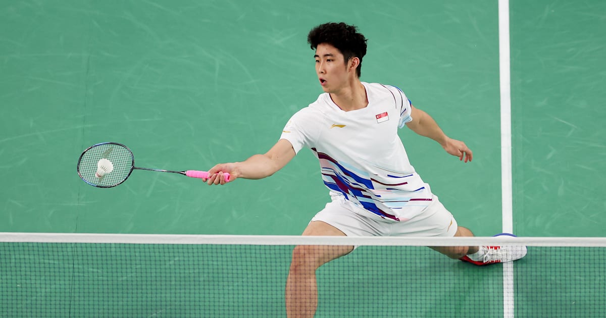 Watch Loh Kean Yew at Singapore Open 2025 online | News Minimalist